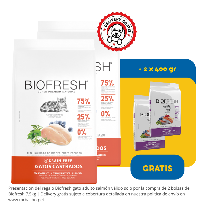 Biofresh Grain-Free Gato Castrado Pollo – Mr. Bacho - Pet Shop